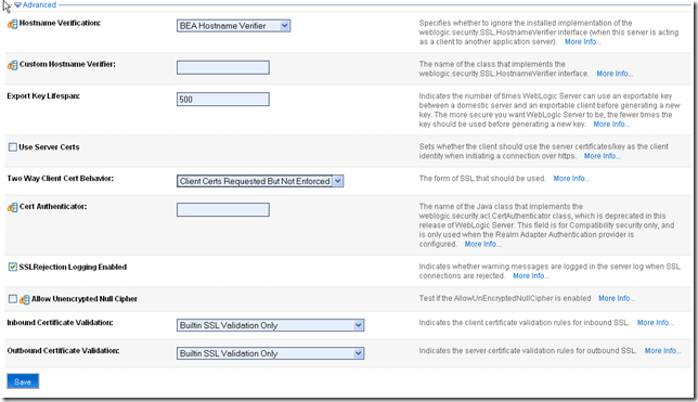 Harri's Technology Blog: Enforcing WebLogic 10.3 Admin Console to use ...
